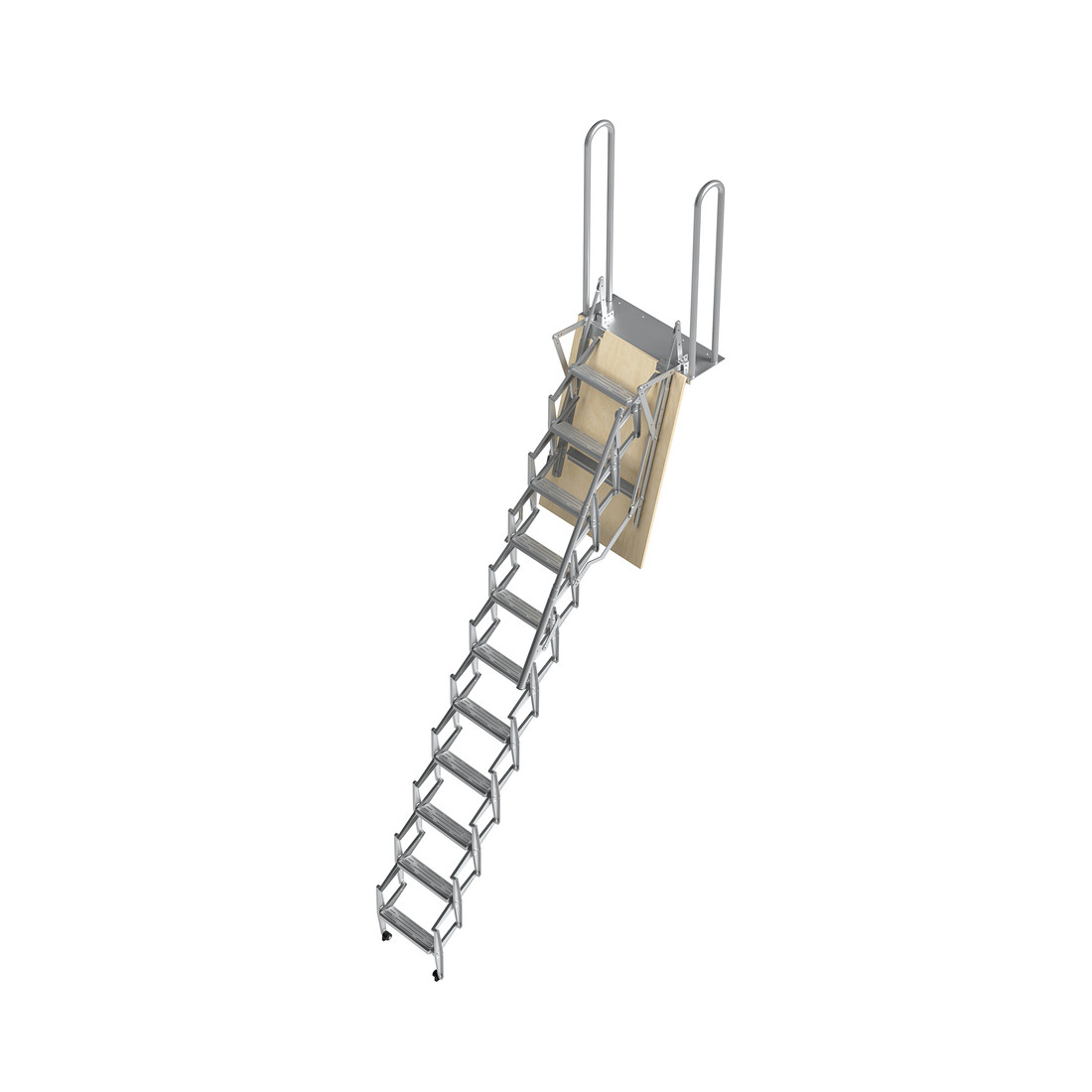 Escalier escamotable Palco - Escaliers repliables - de trappe : Échelle ...