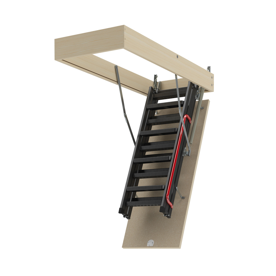 Escalier escamotable métal ECO - LMB - Escaliers escamotables : Échelle ...