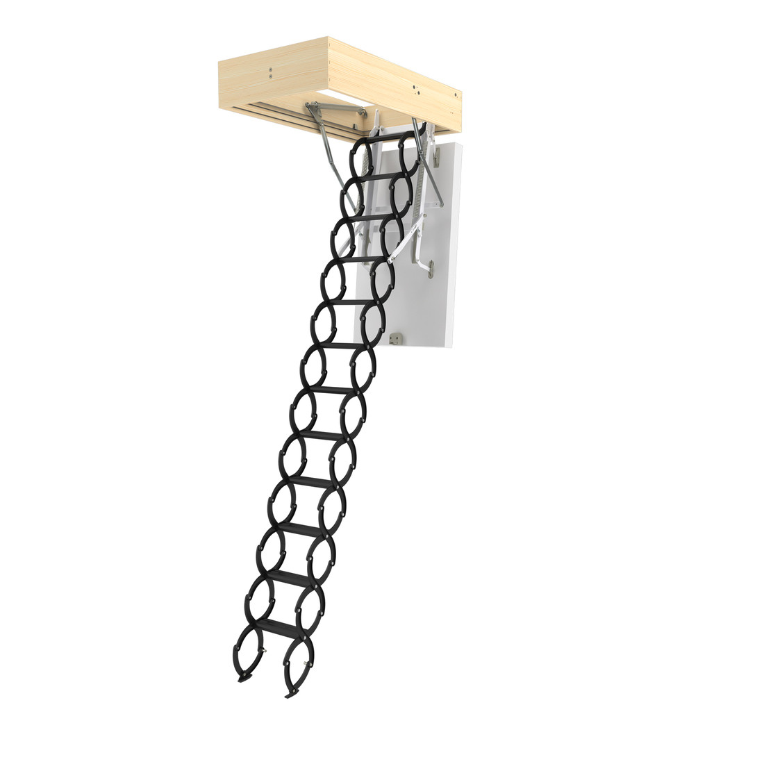 Escalier escamotable métal ciseaux PREMIUM - LST - Escaliers ...