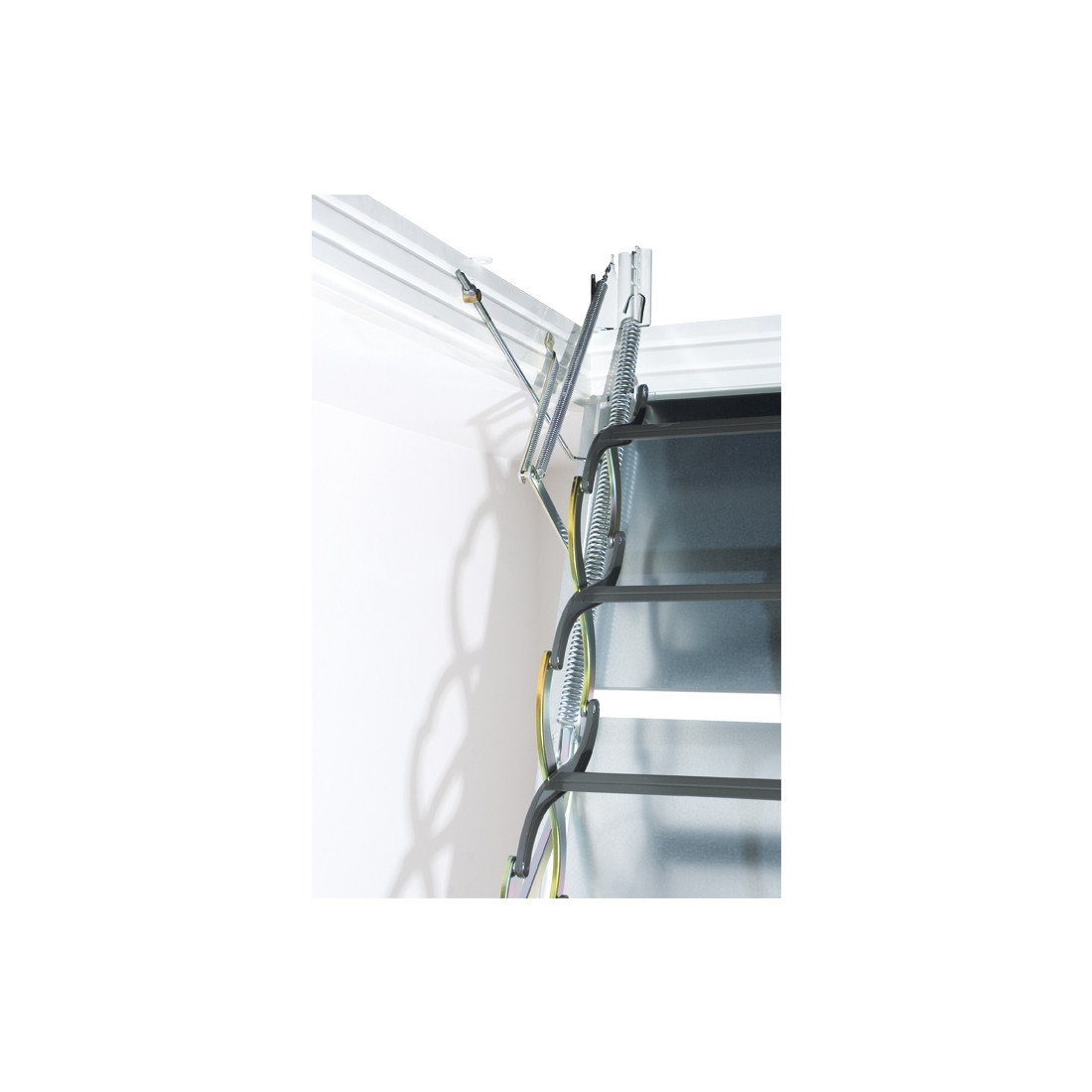 Escalier escamotable métal ciseaux COUPE-FEU - LSF - Escaliers ...